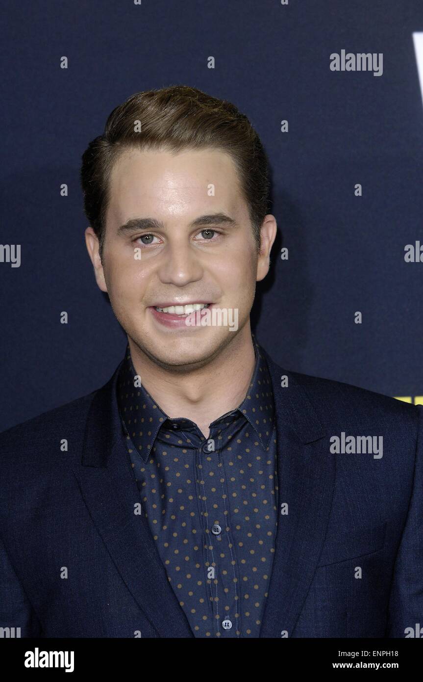 Los Angeles, CA, USA. 8th May, 2015. Ben Platt at arrivals for PITCH ...