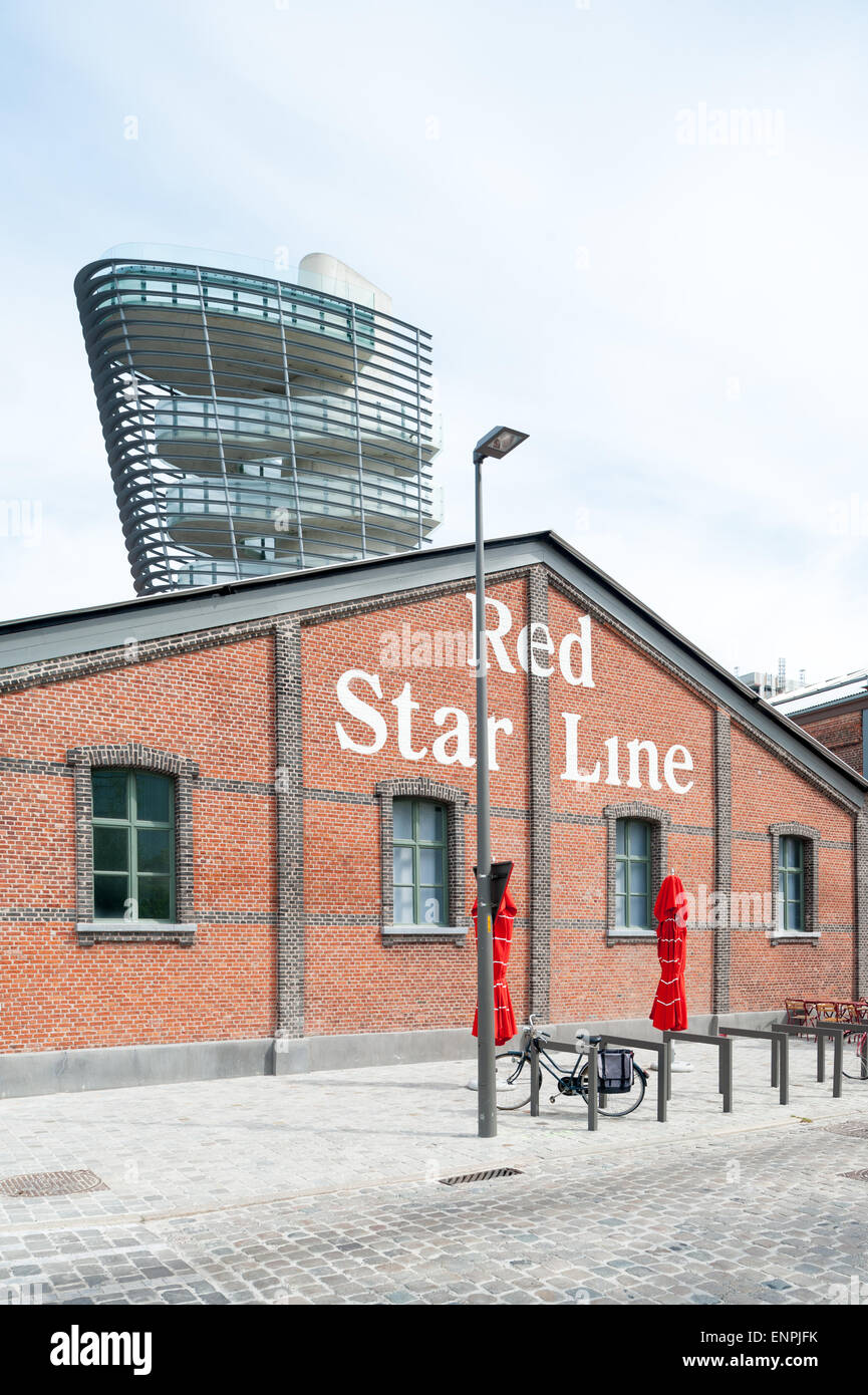 Belgium, Antwerpen - Red star line museum Stock Photo - Alamy