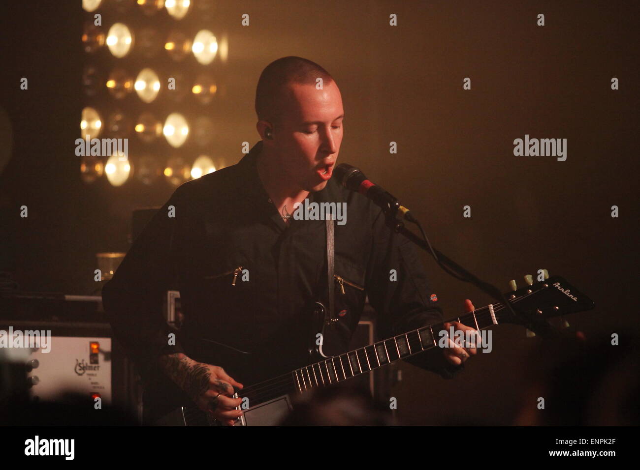Manchester, England. 9th May, 2015. Slaves ( Isaac Holman and Laurie ...