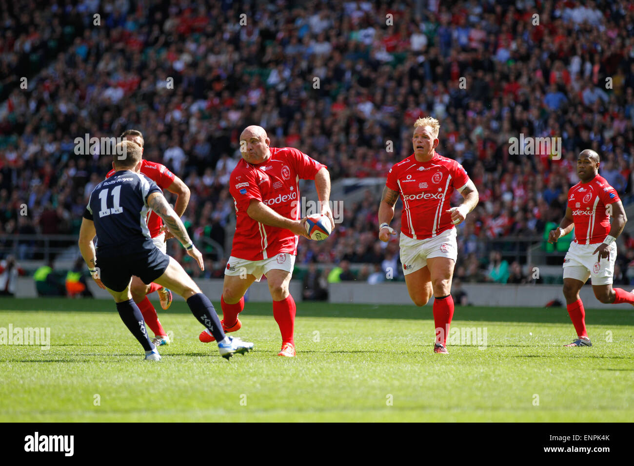 London, UK. 09th May 2015. Babcock Cup Army v Navy rugby match at ...