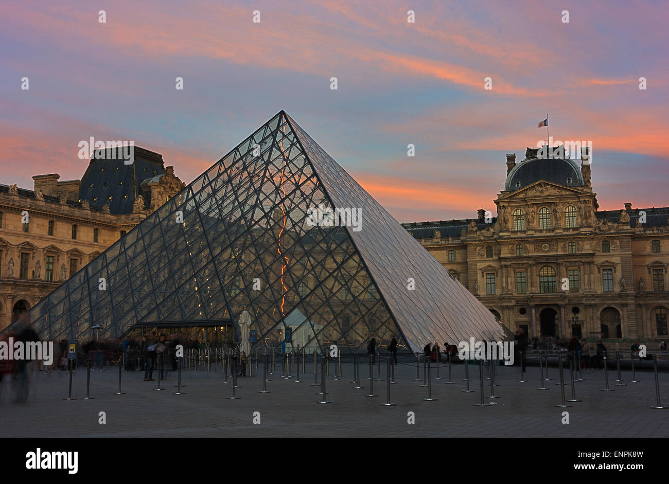 Le louvre museum history hi-res stock photography and images - Alamy