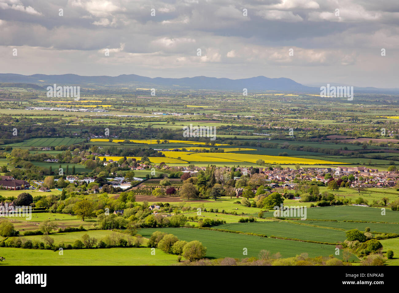 View from birdlip viewpoint hi-res stock photography and images - Alamy