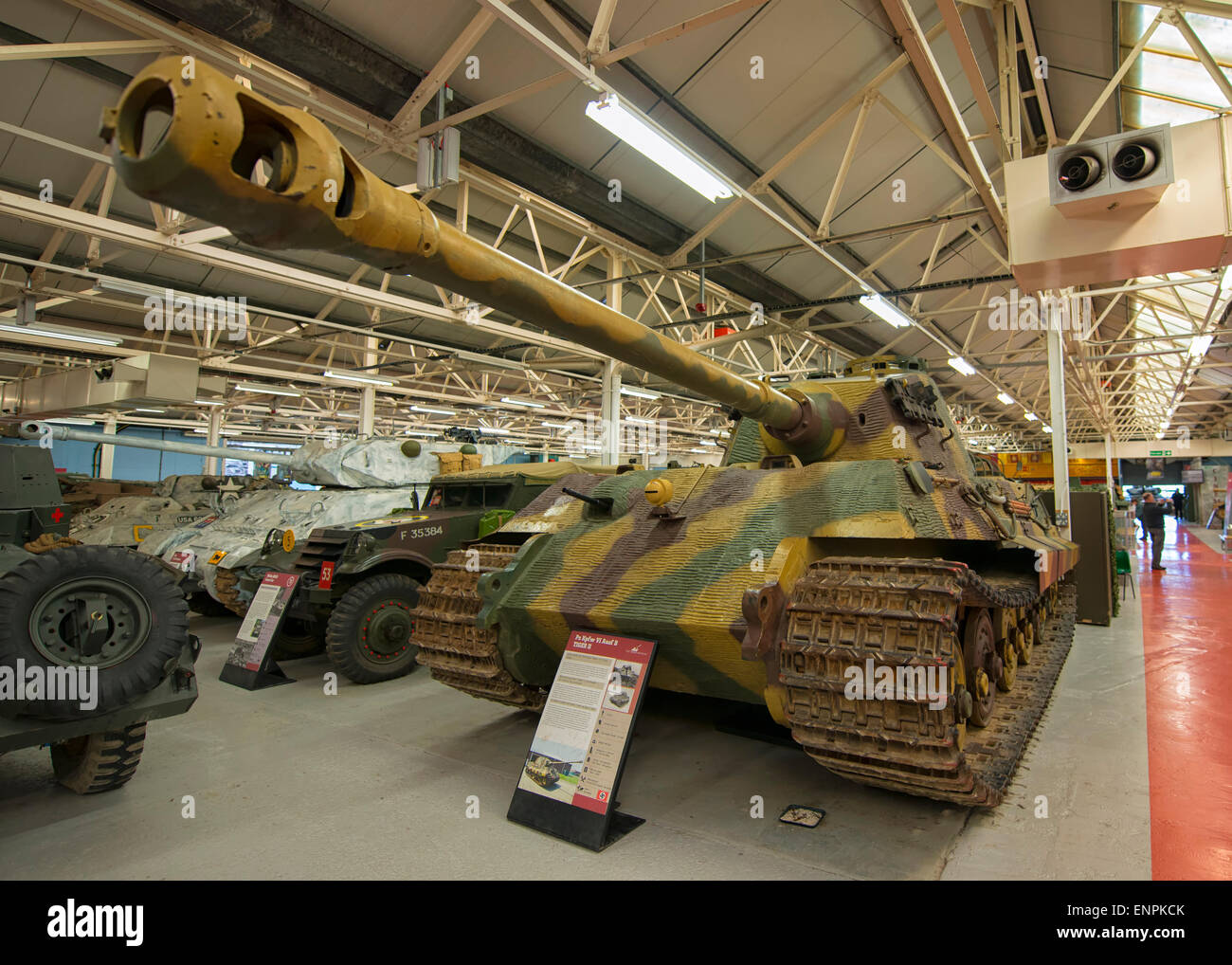 Panzer VI Tiger Tank at Museum in Bovington, UK Stock Photo - Alamy