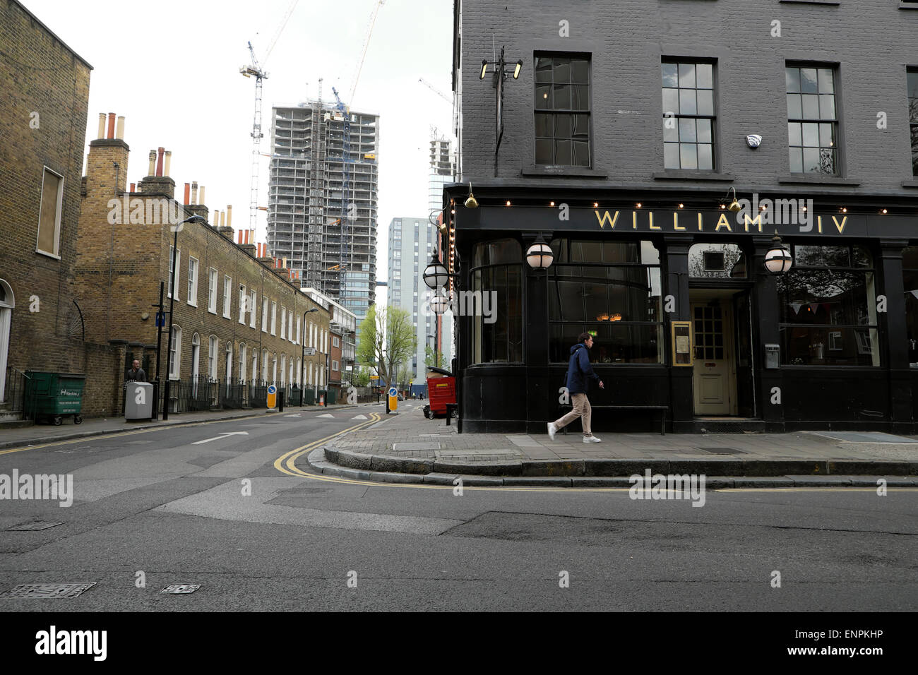 A street view of the Canaletto building and the William IV pub from the ...