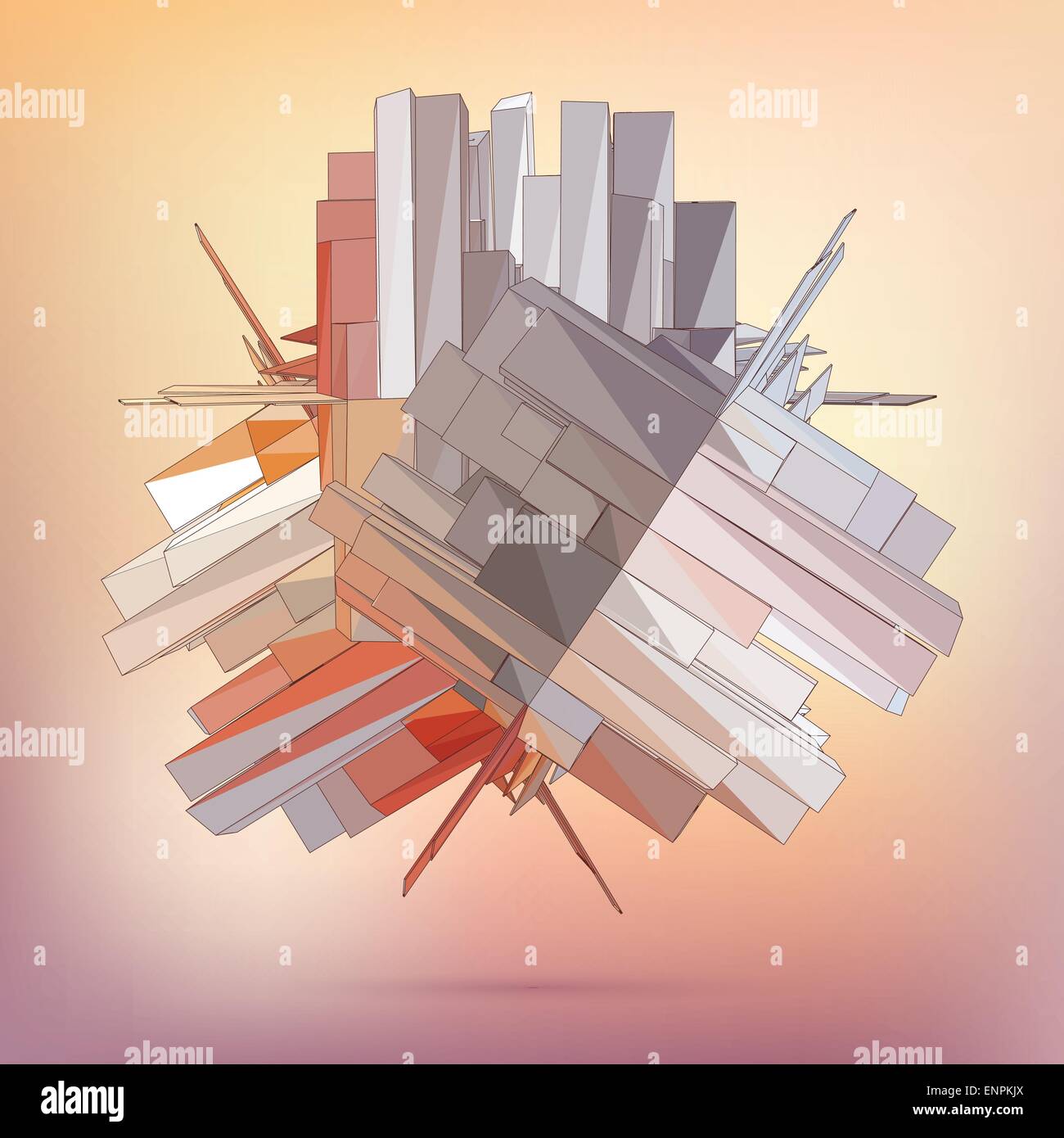 Vector 3D business illustration Stock Vector Image & Art - Alamy