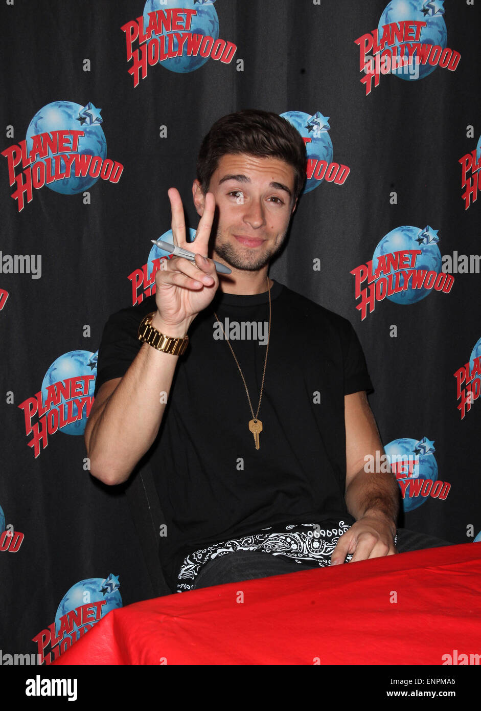Jake Miller promotes his new EP 'Lion Heart' at Planet Hollywood Times ...