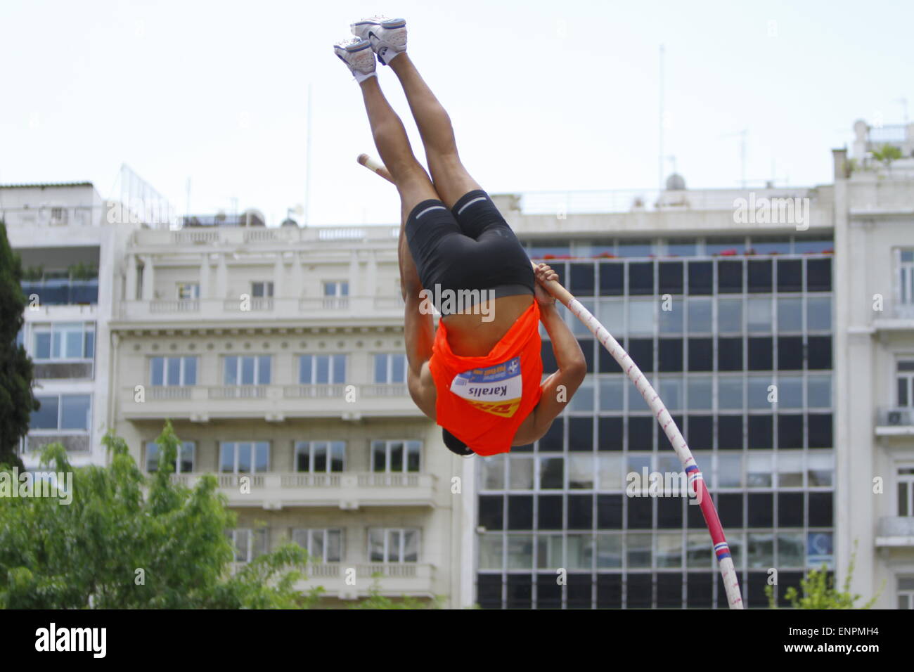 Athens, Greece. 09th May, 2015. Manolis Karalis, 16 year old from ...