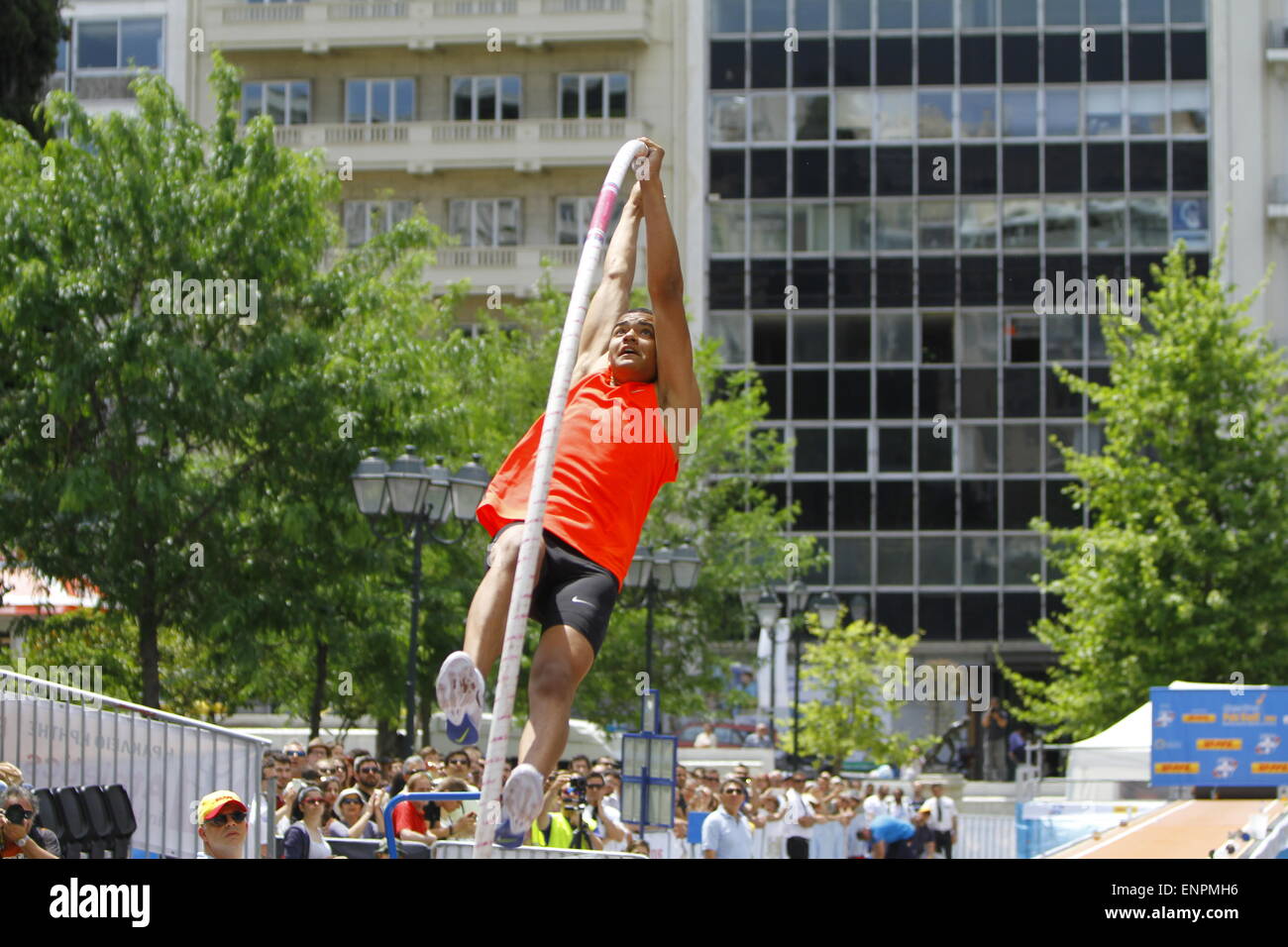 Athens, Greece. 09th May, 2015. Manolis Karalis, 16 year old from ...