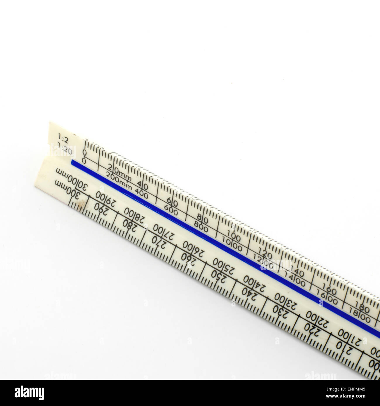 ruler isolated on white background Stock Photo - Alamy