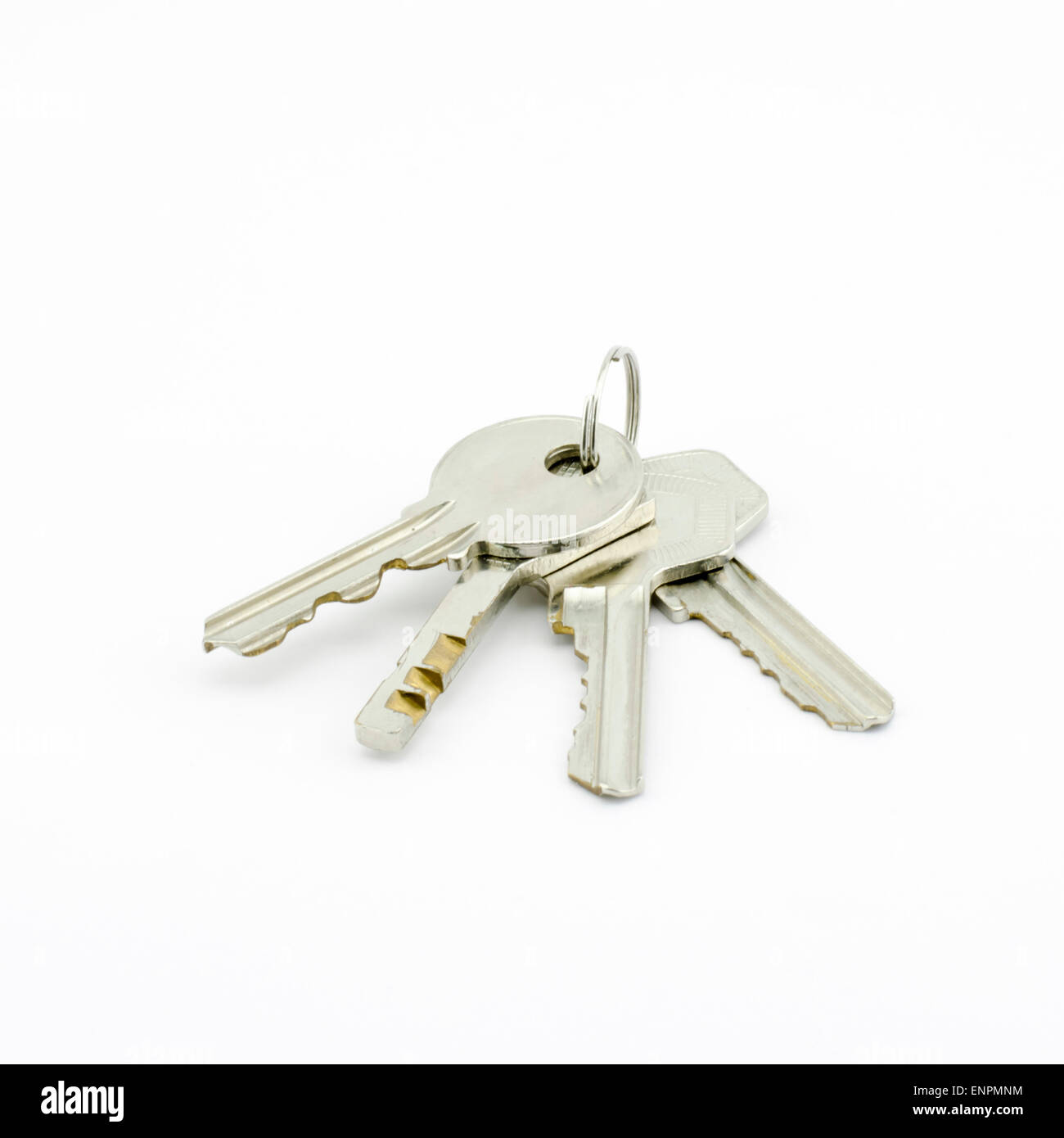 key isolated on white background Stock Photo - Alamy