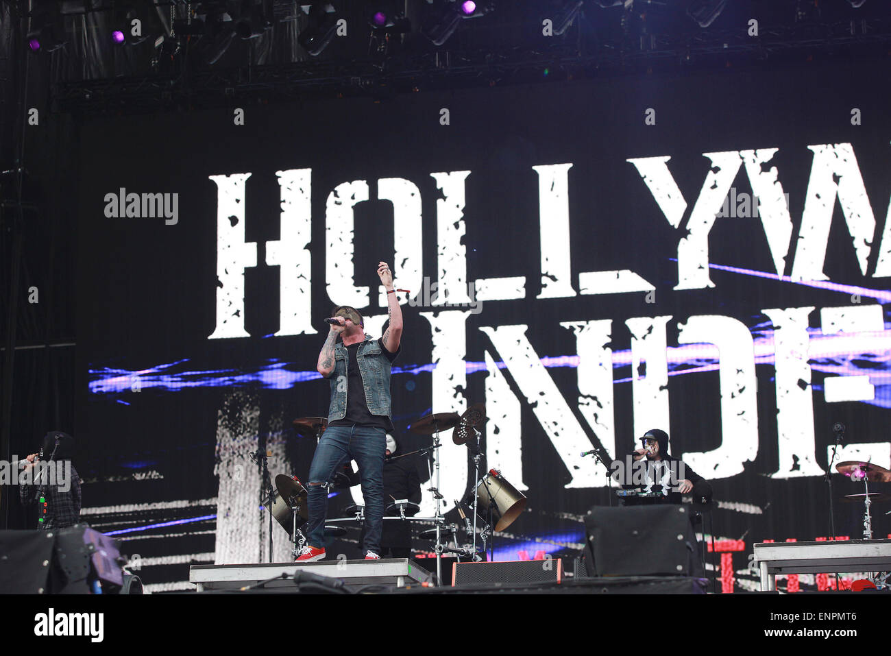 Las Vegas, Nevada, USA. 9th May, 2015. Rap rock band Hollywood Undead ...