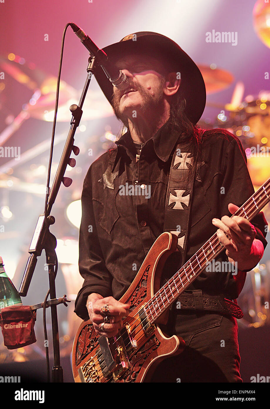 Motorhead performing live on stage at the Manchester O2 Apollo ...