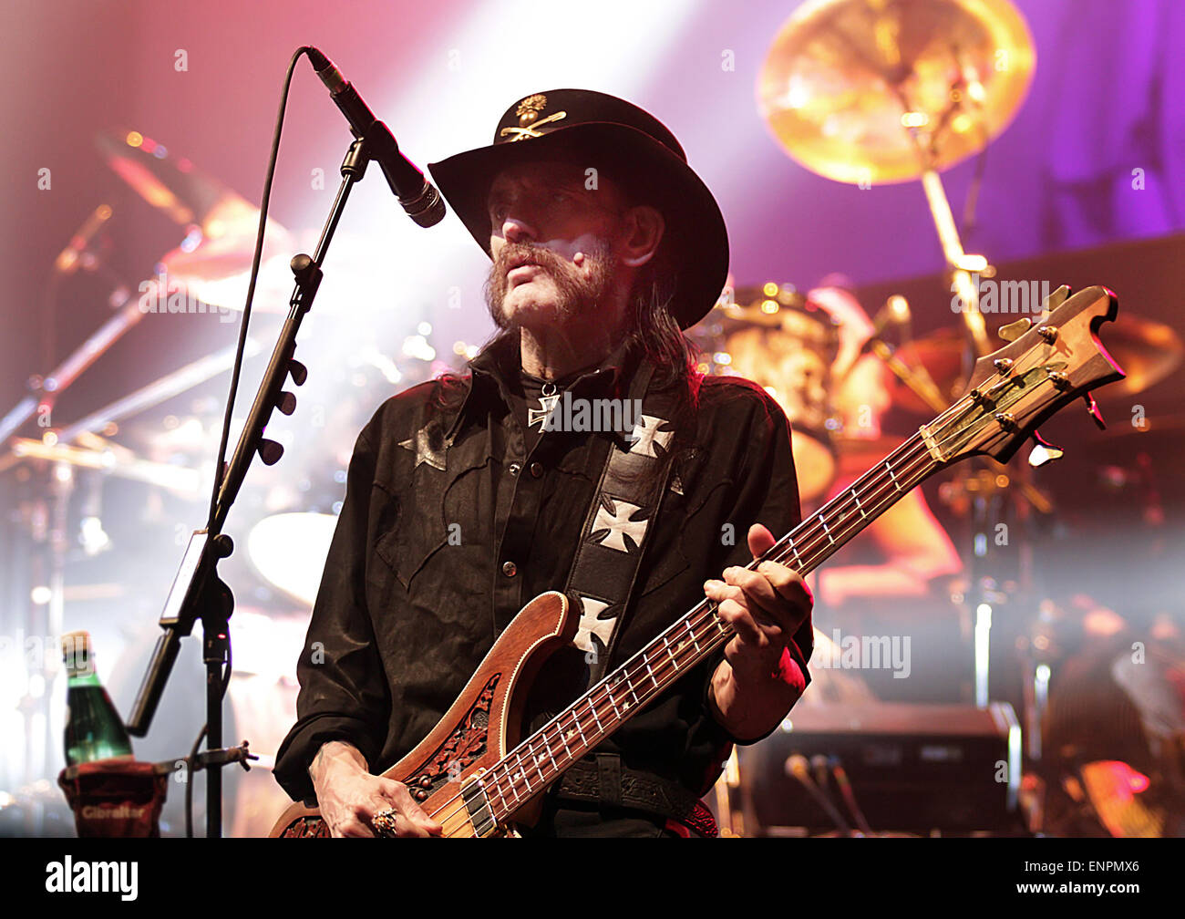 Motorhead performing live on stage at the Manchester O2 Apollo ...