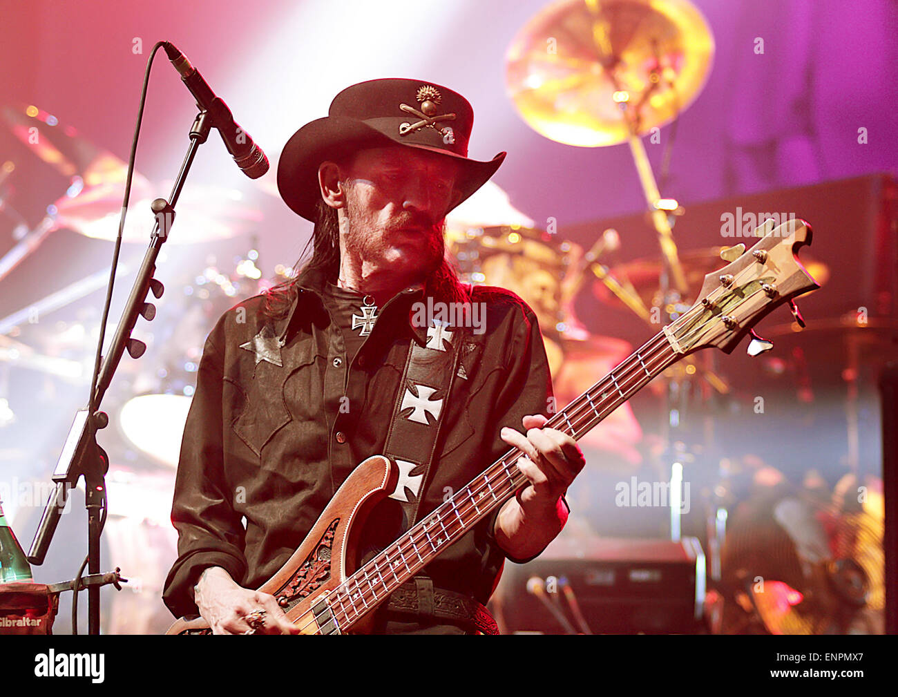 Motorhead performing live on stage at the Manchester O2 Apollo ...