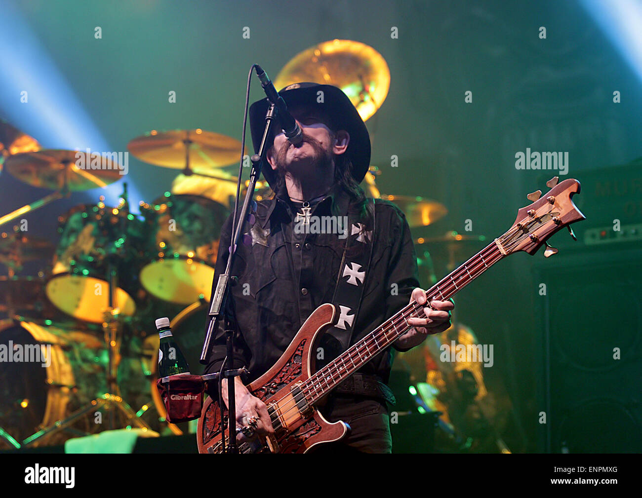 Motorhead performing live on stage at the Manchester O2 Apollo ...