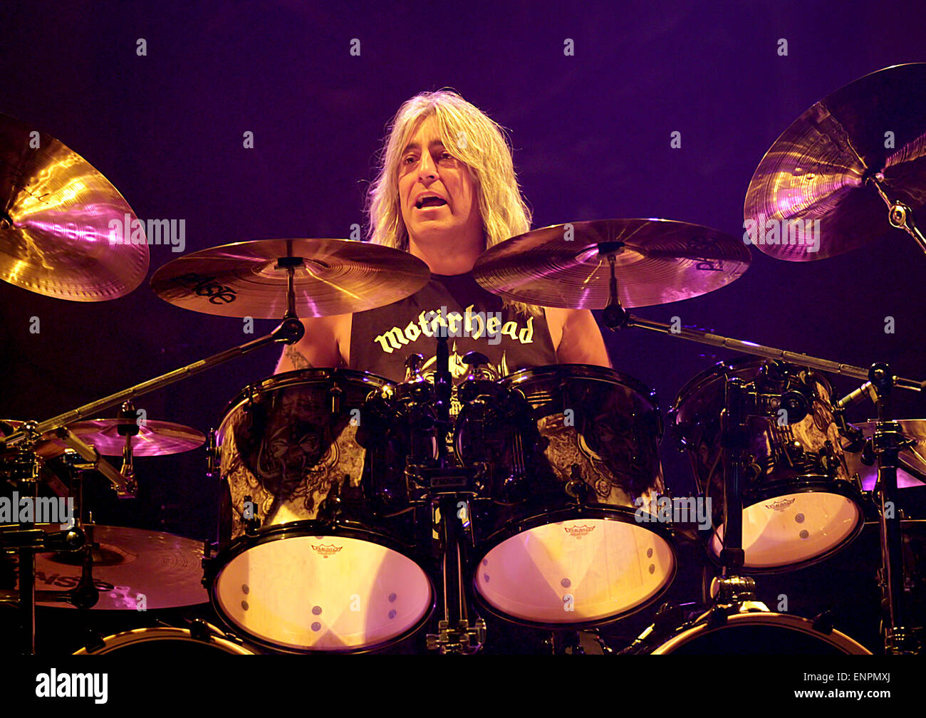 Motorhead performing live on stage at the Manchester O2 Apollo ...