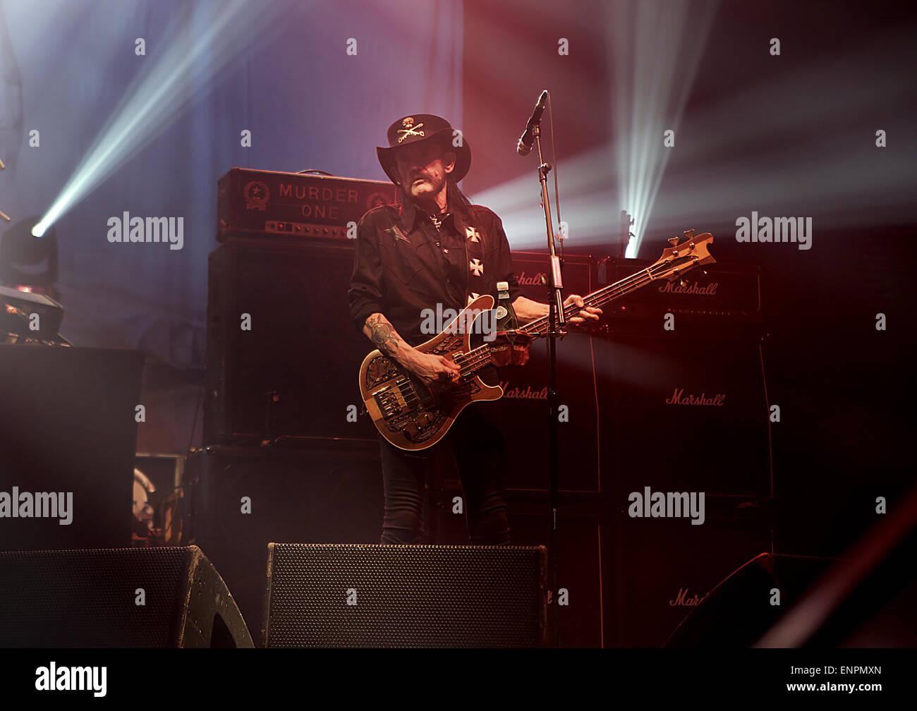 Motorhead performing live on stage at the Manchester O2 Apollo ...