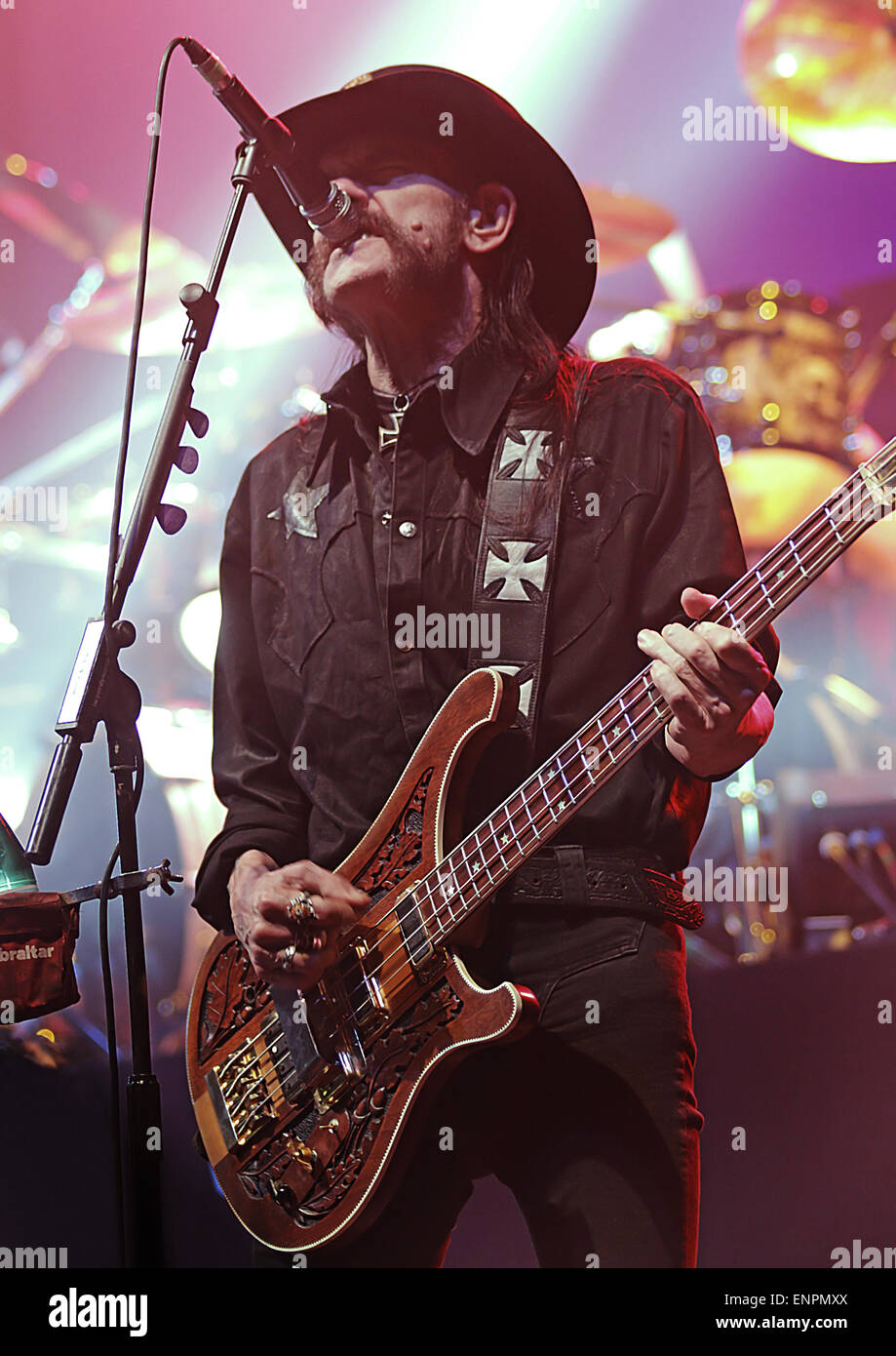 Motorhead performing live on stage at the Manchester O2 Apollo ...