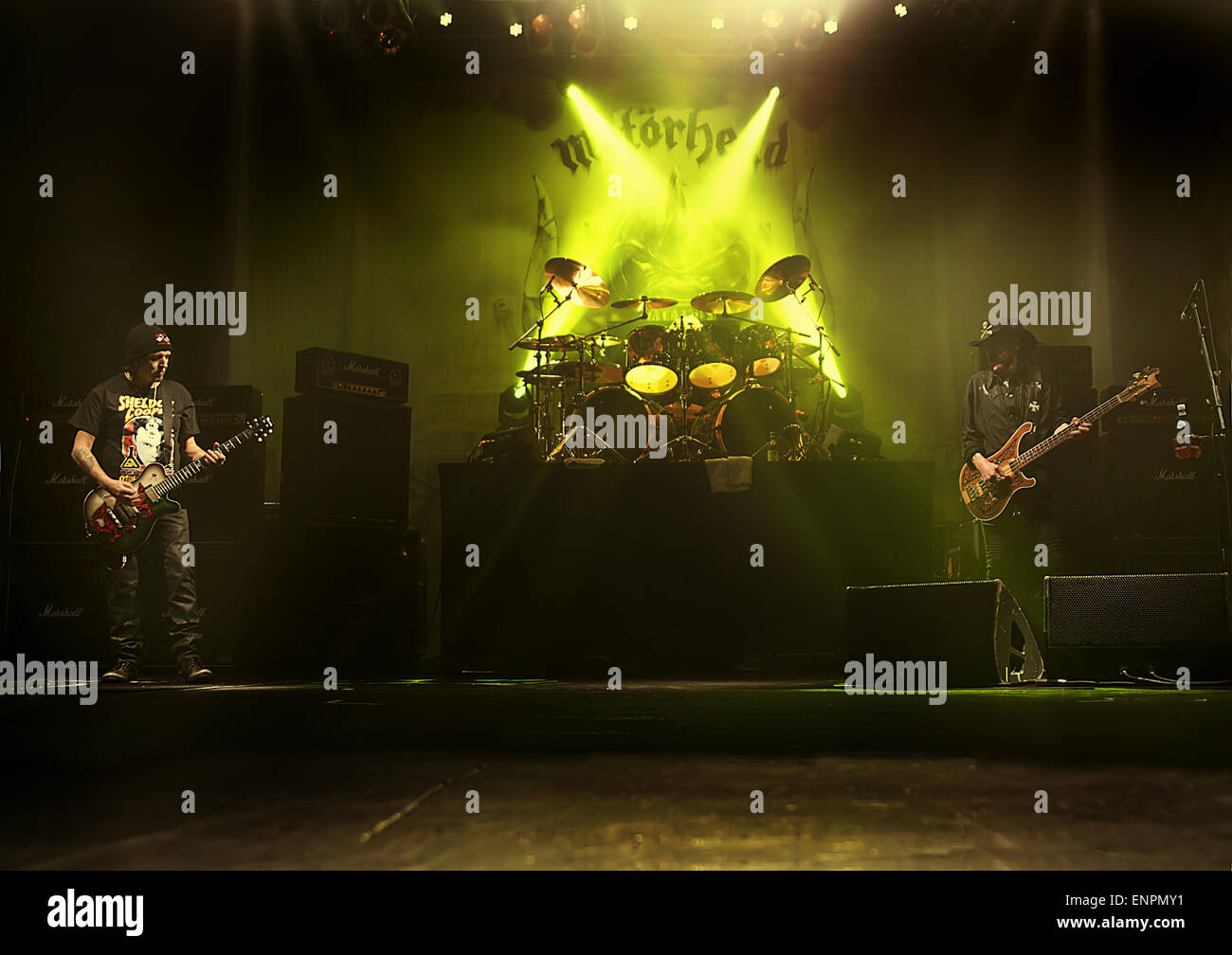 Motorhead performing live on stage at the Manchester O2 Apollo ...