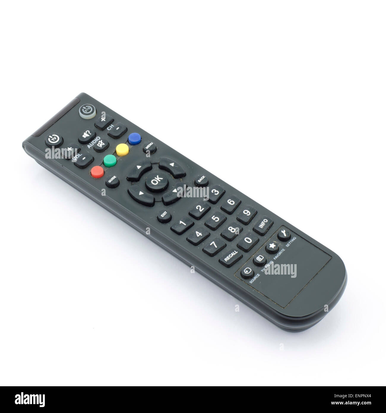 remote control isolated on white background Stock Photo - Alamy