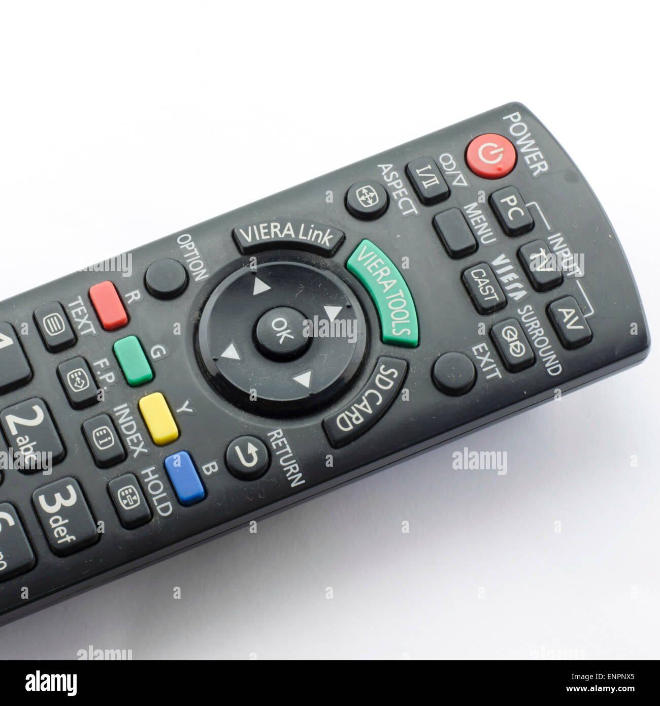remote control isolated on white background Stock Photo - Alamy