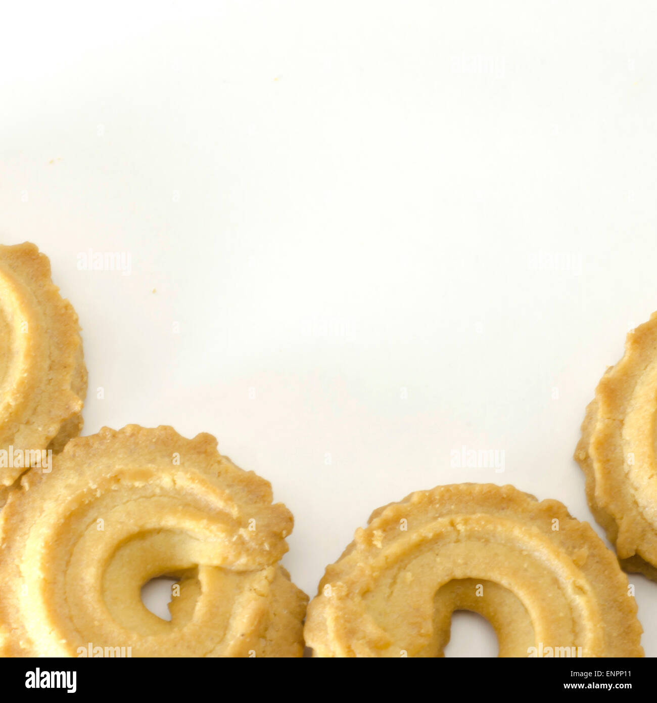 cookies isolated on white background Stock Photo - Alamy
