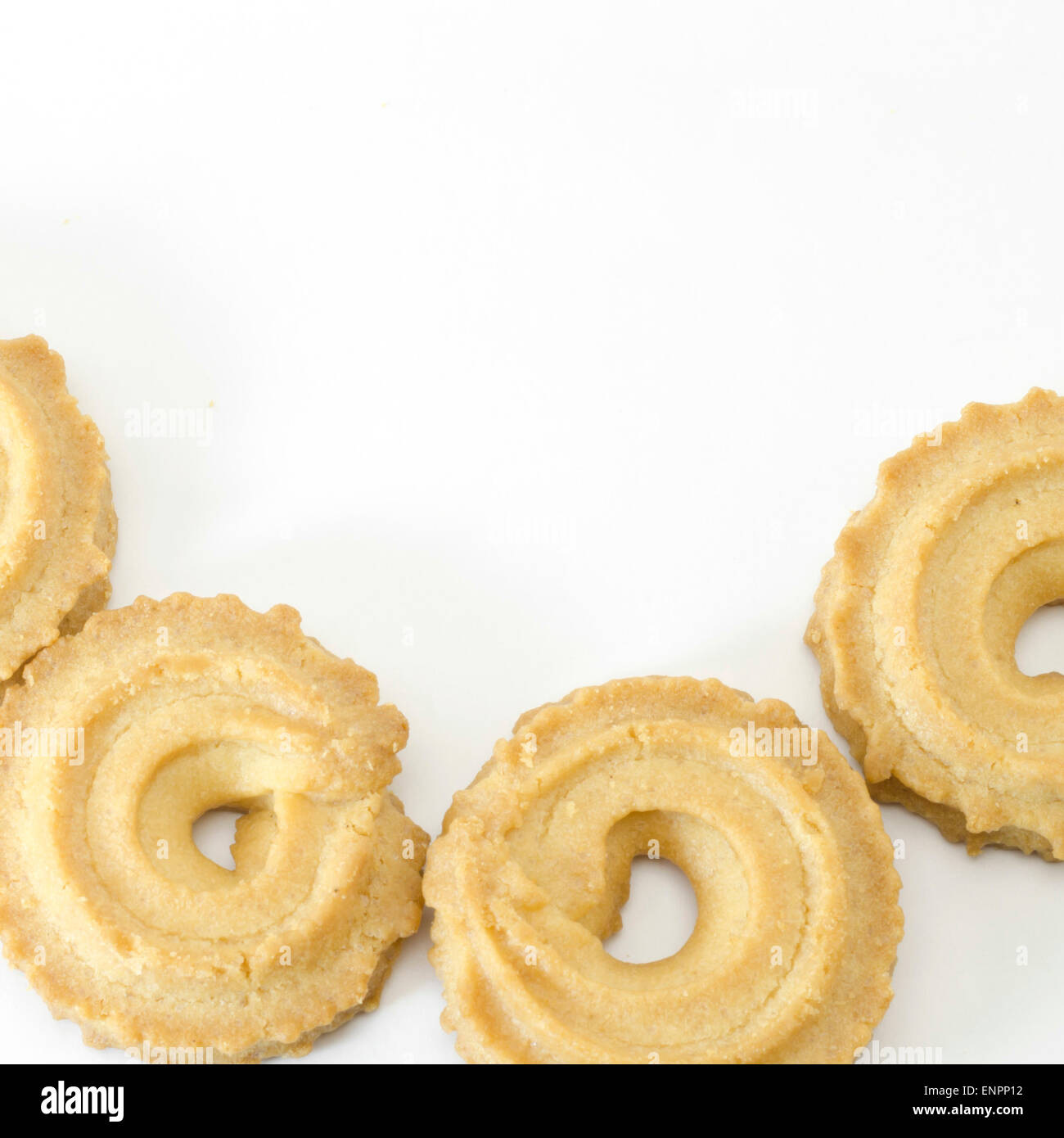 cookies isolated on white background Stock Photo - Alamy