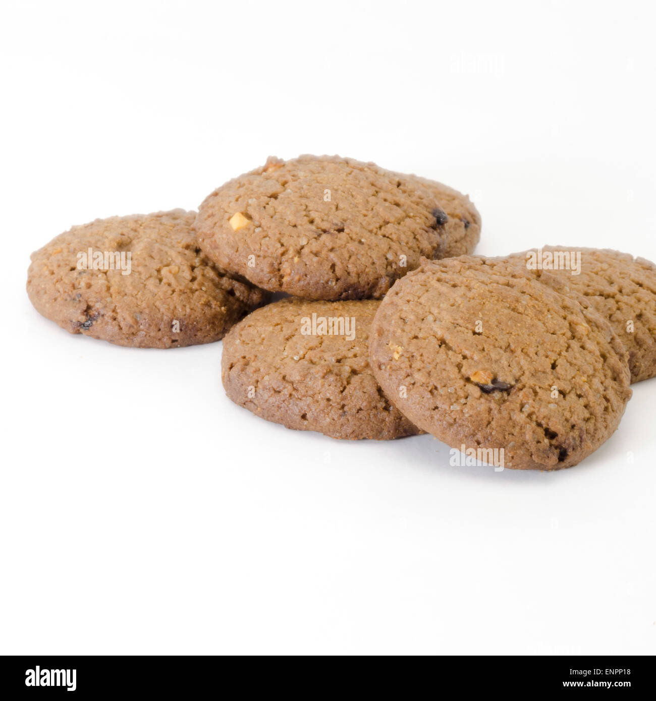cookies isolated on white background Stock Photo - Alamy