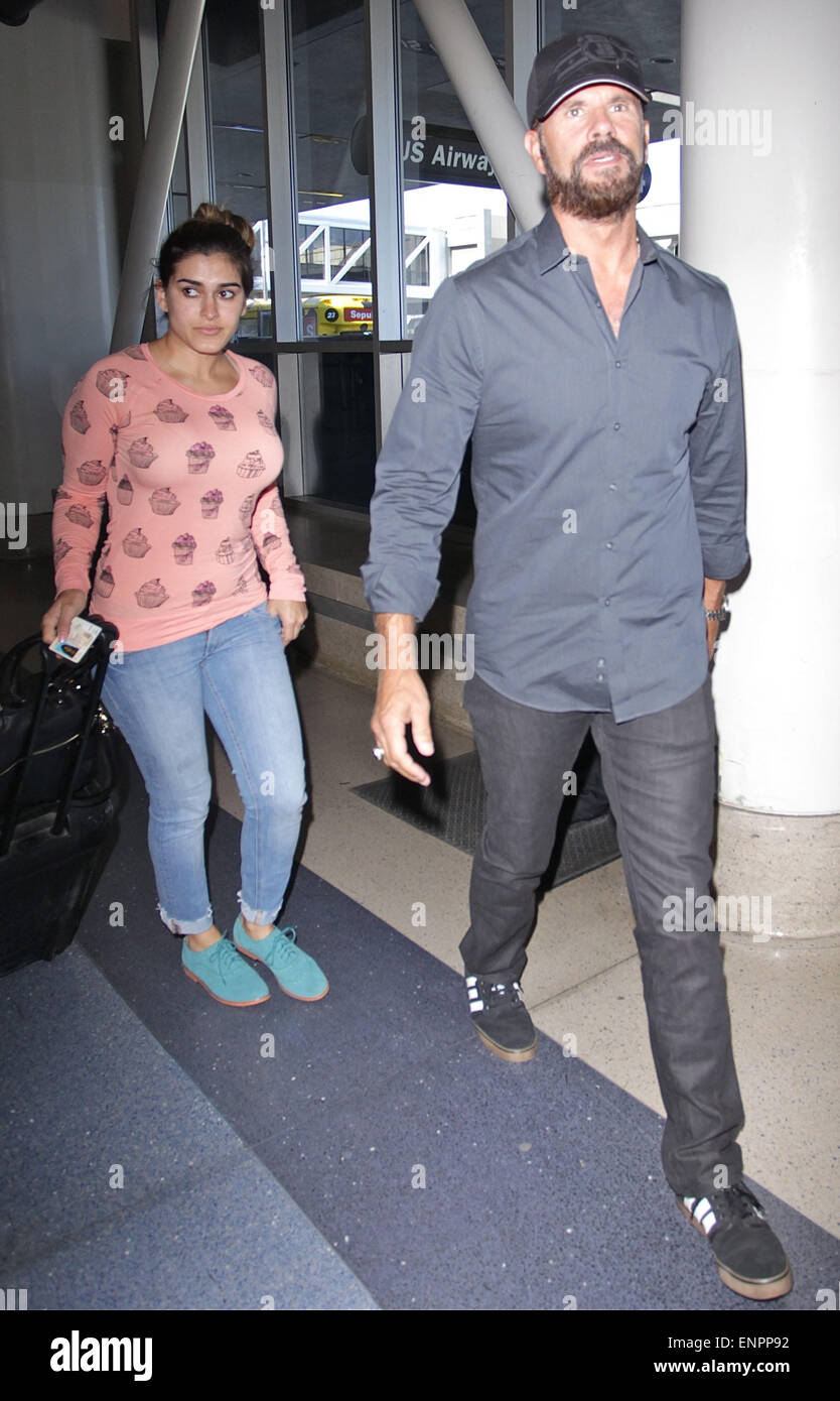 Lorenzo Lamas and Shawna Craig depart Los Angeles International Airport ...