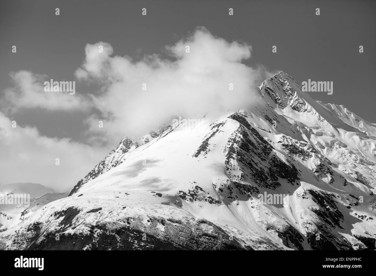 Chilkat mountains Black and White Stock Photos & Images - Alamy