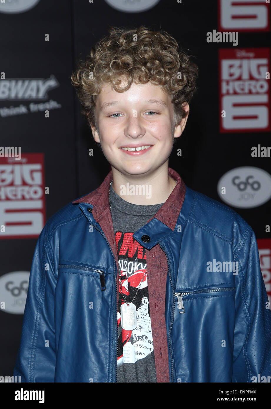 Premiere Of Disney's "Big Hero 6" Featuring: Riley Thomas Stewart Where ...
