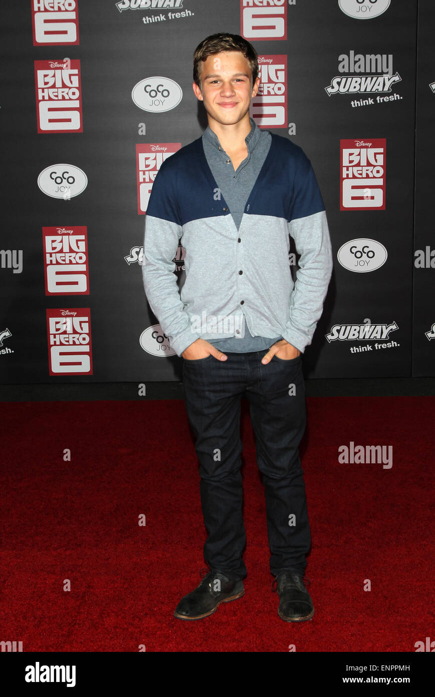 Premiere Of Disney's "Big Hero 6" Featuring: Gavin MacIntosh Where ...