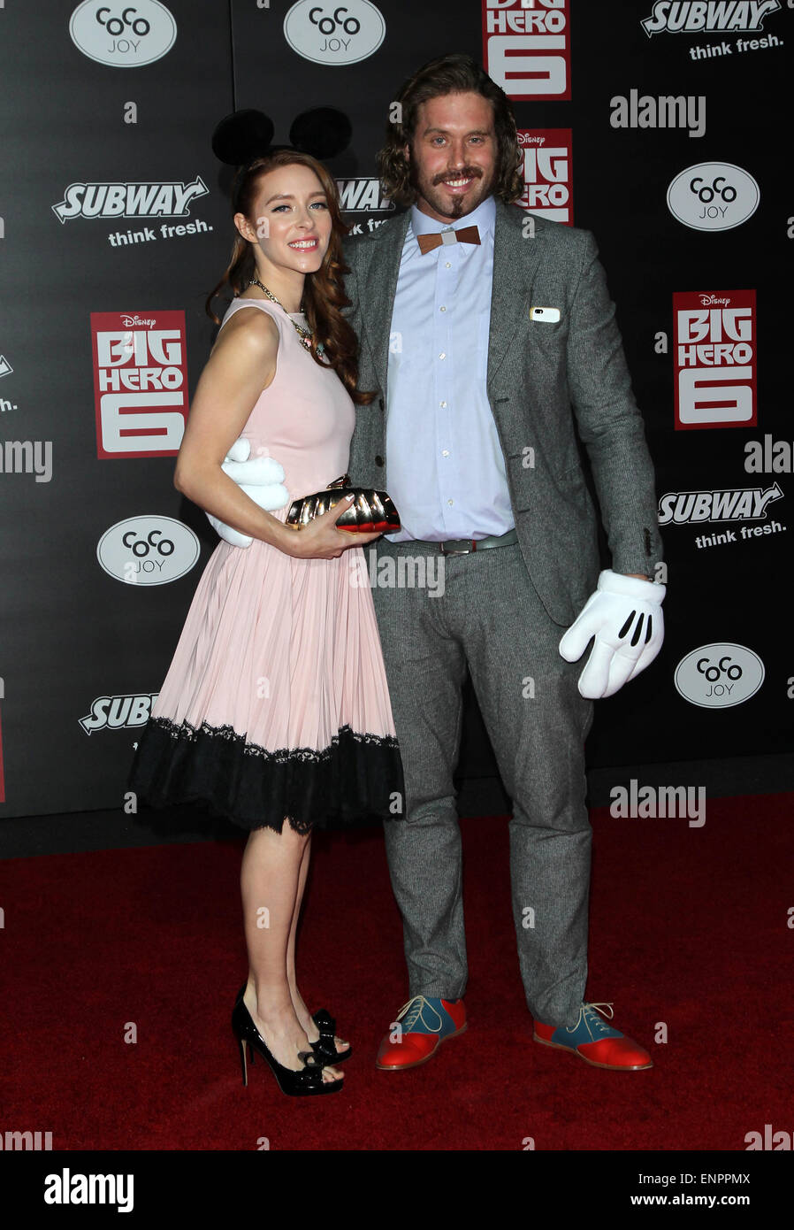 Premiere Of Disney's "Big Hero 6" Featuring: T.J. Miller,Kate Gorney ...