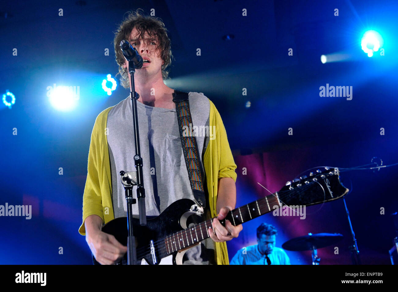 Toronto, Canada - 9th May 2015. Broncho with lead singer Ryan Lindsey ...