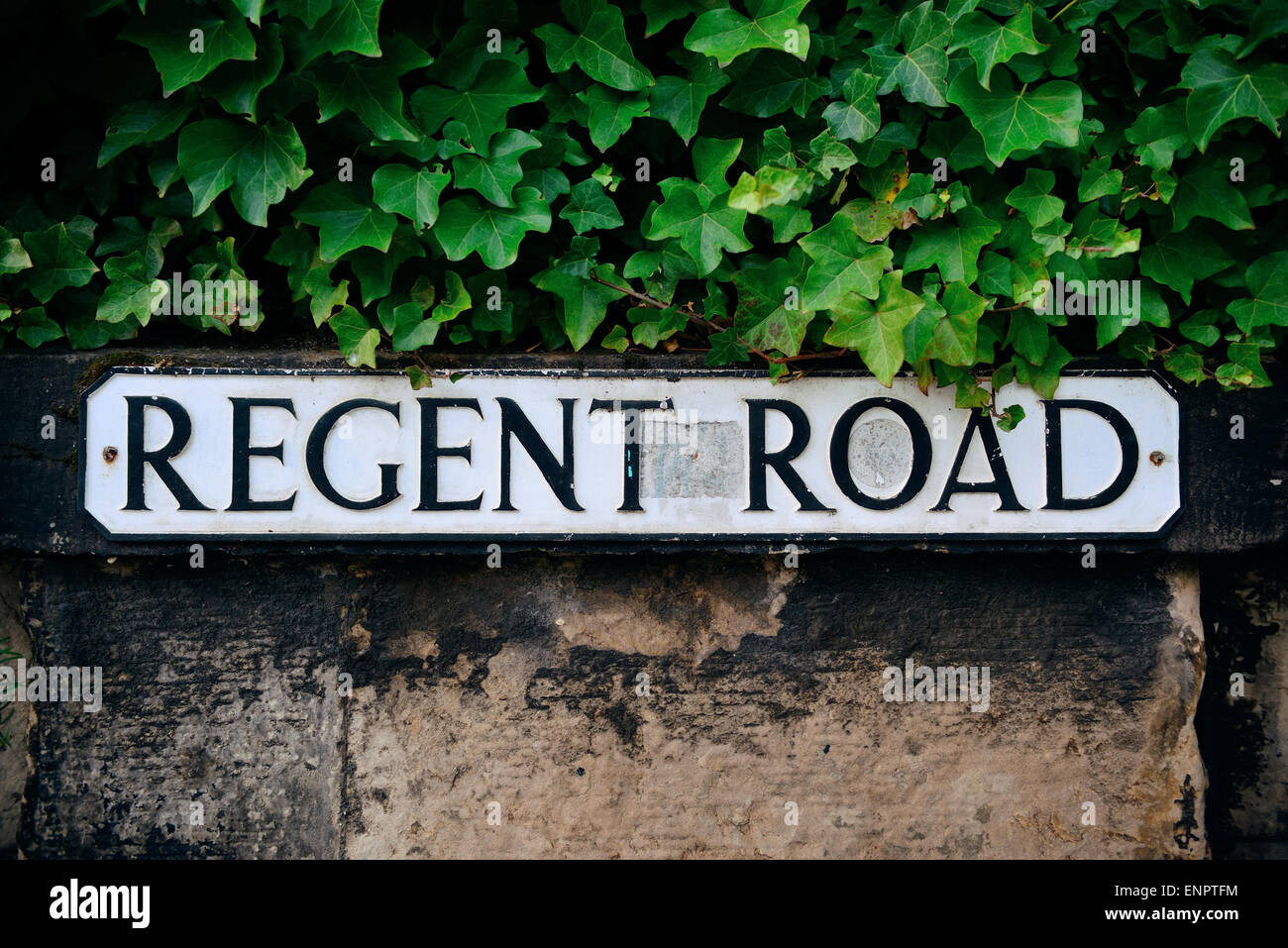 Regent Road sign in Edinburgh Stock Photo - Alamy