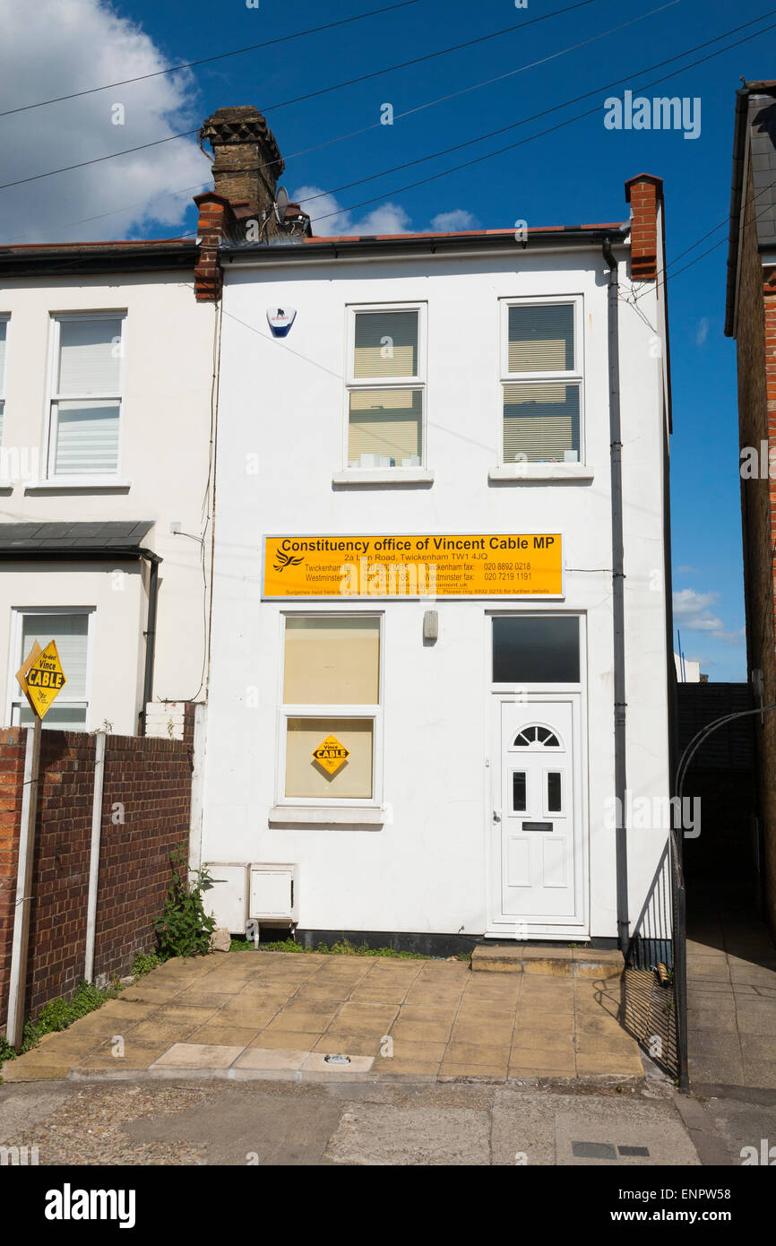 Constituency office and General Election posters / poster for Dr Vince ...