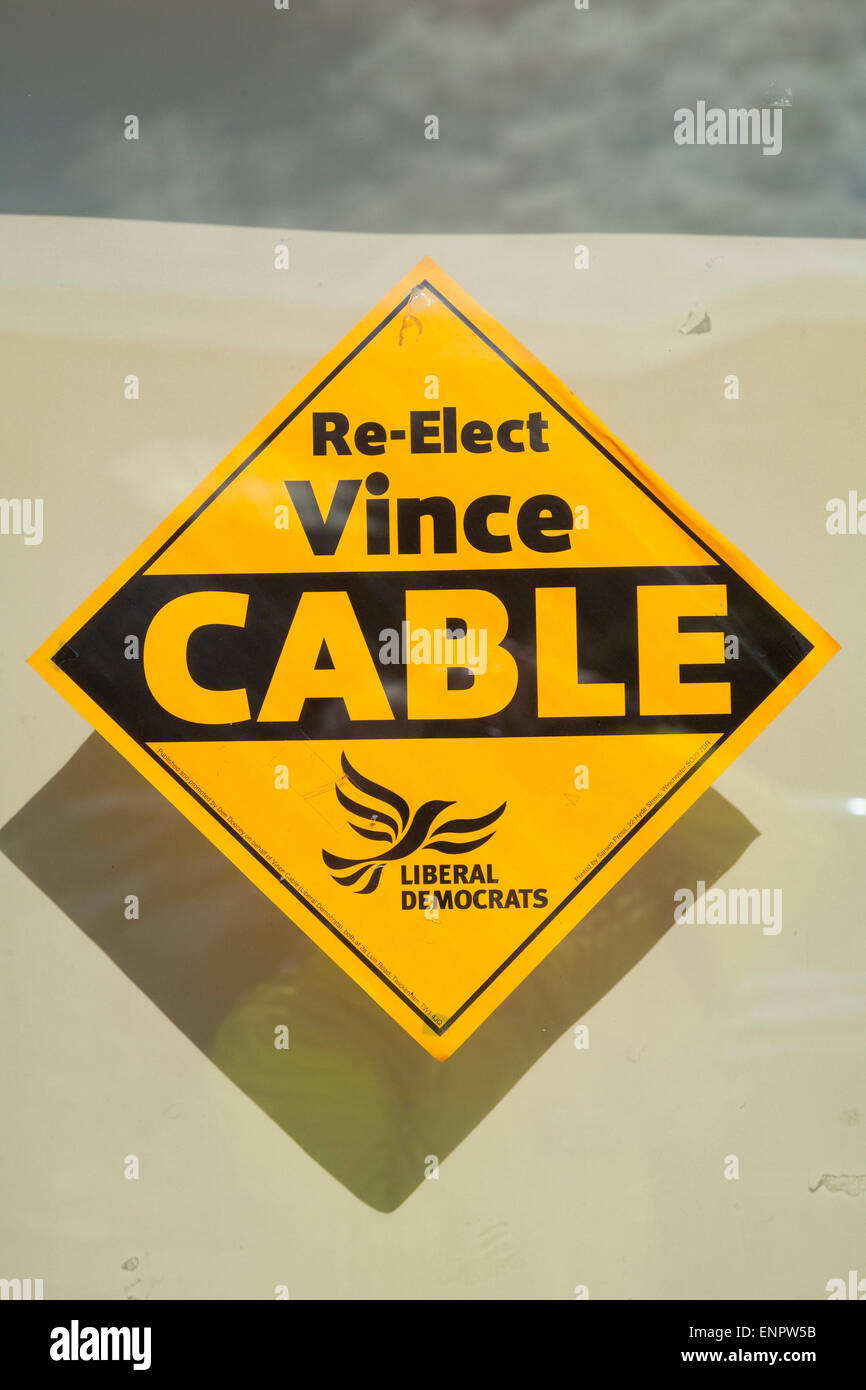 Constituency office and General Election posters / poster for Dr Vince ...