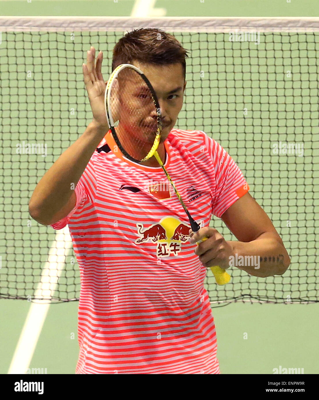 Dongguan, China's Guangdong Province. 10th May, 2015. China's Lin Dan ...