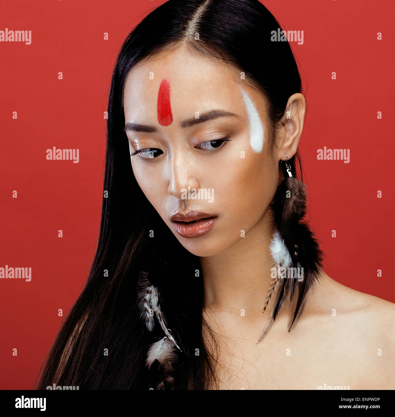 Native American Face Makeup