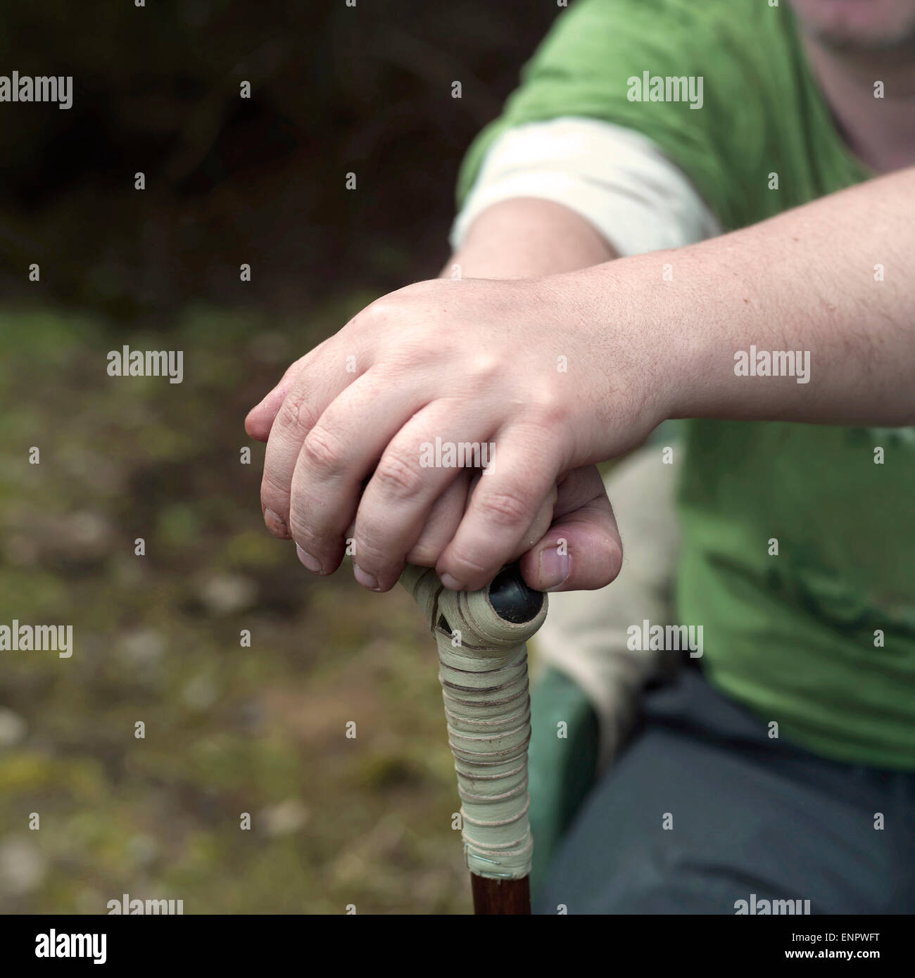 Stick lean to hi-res stock photography and images - Alamy