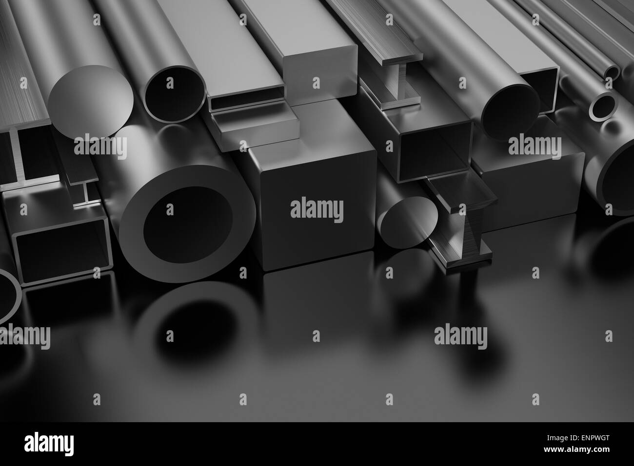 Steel square tube hi-res stock photography and images - Alamy