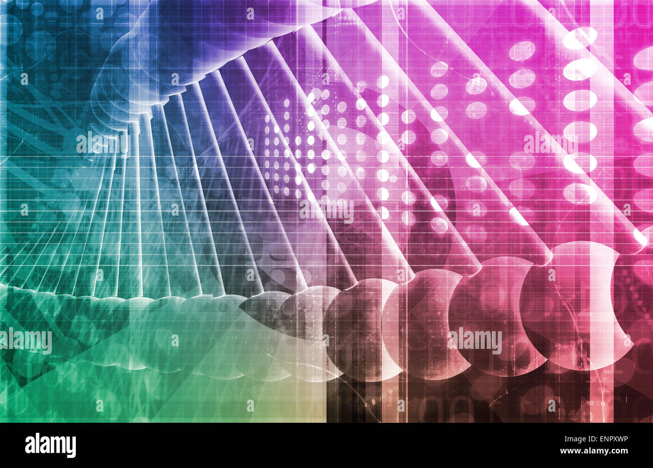 Pharmaceutical Research Data As a Science Art Stock Photo - Alamy