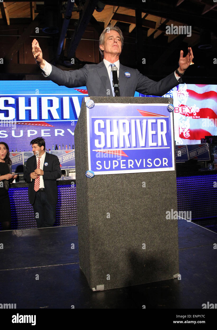 Bobby Shriver for Los Angeles County Supervisor election night party ...
