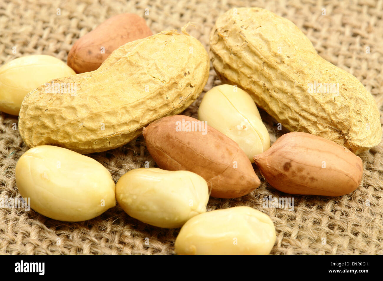 Peeled and salted peanuts hi-res stock photography and images - Alamy