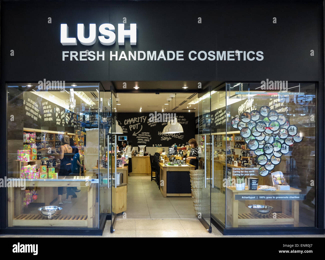 Lush store hi-res stock photography and images - Alamy