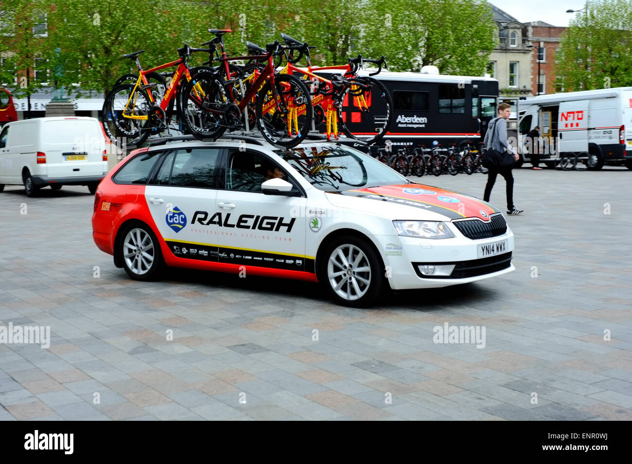 Team Wiggins' is one of eleven pro-cycling teams racing through south ...