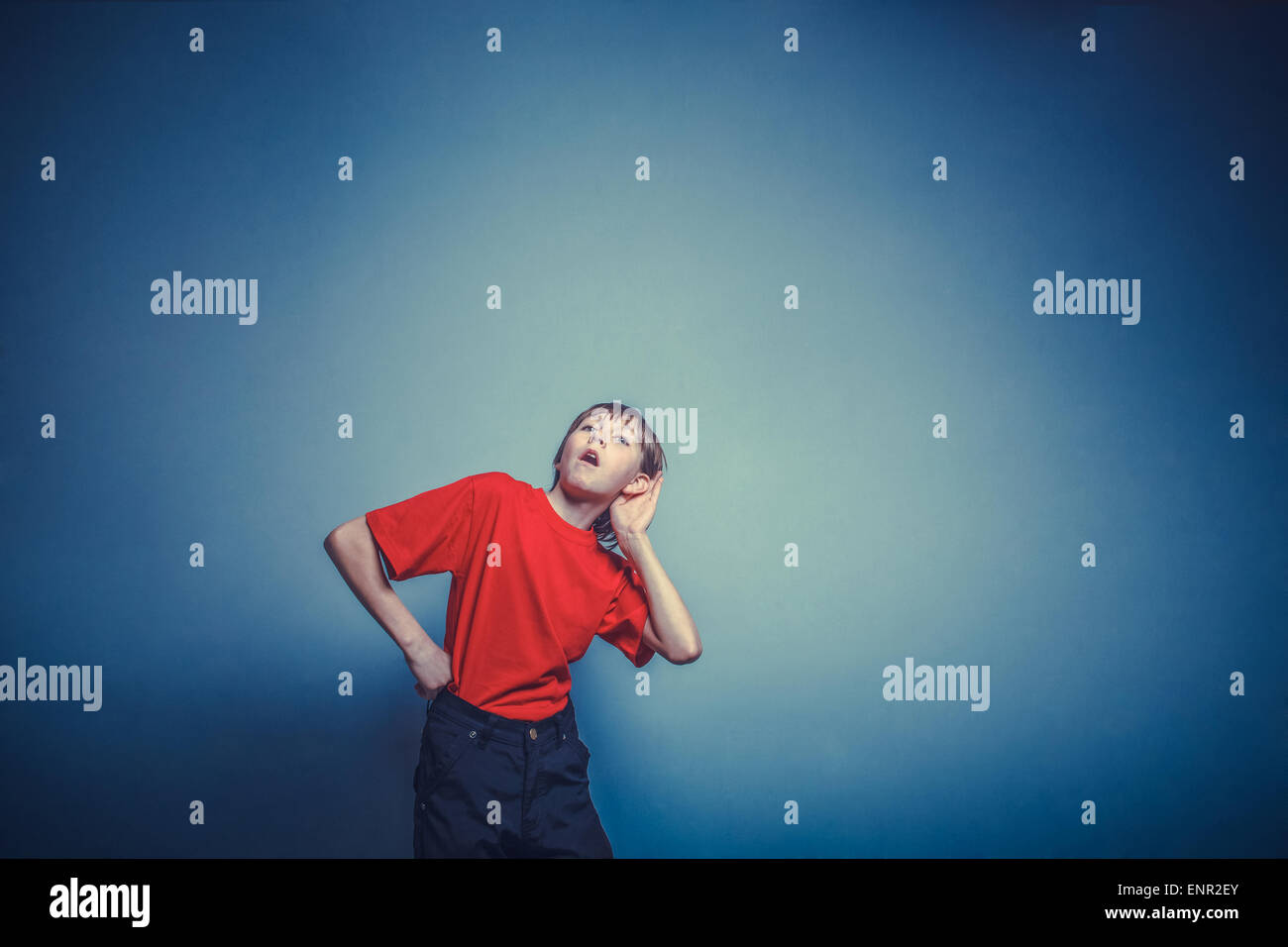 Man overhears hi-res stock photography and images - Alamy