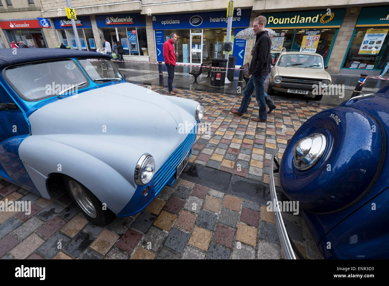 Classic cars in Inverness Stock Photo - Alamy