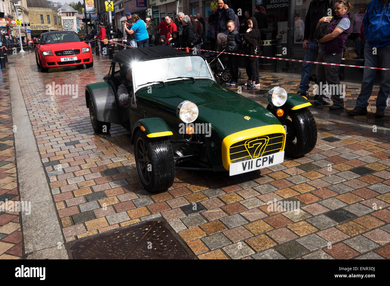 Classic cars in Inverness Stock Photo - Alamy