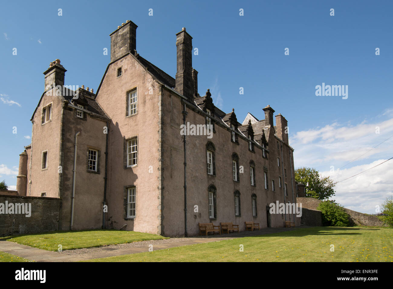 rear of Argyll's Lodging - Scotland's most complete example of a 17th ...